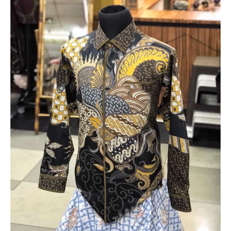 Jual New Arrival Batik premium smock Bahan sutra ATBM premium lengan ...