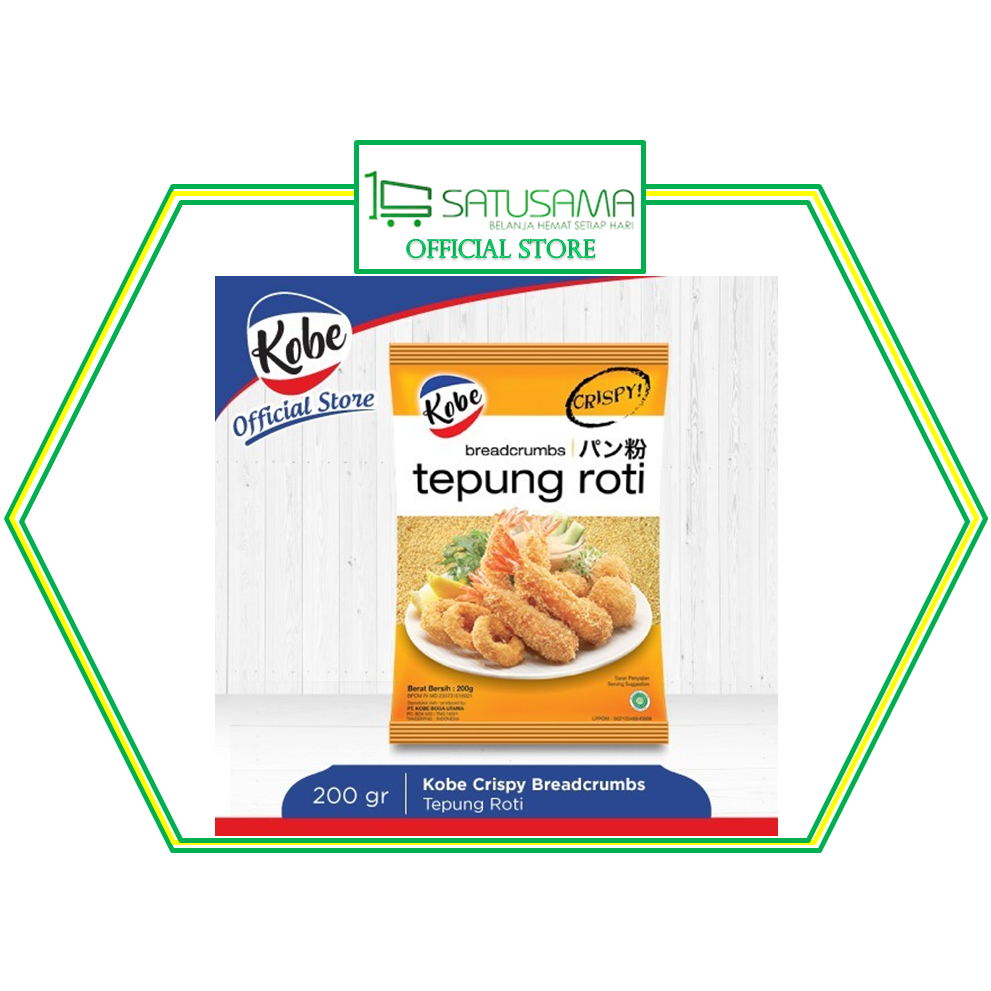 Jual KOBE TEPUNG ROTI CRISPY 200 G | Shopee Indonesia
