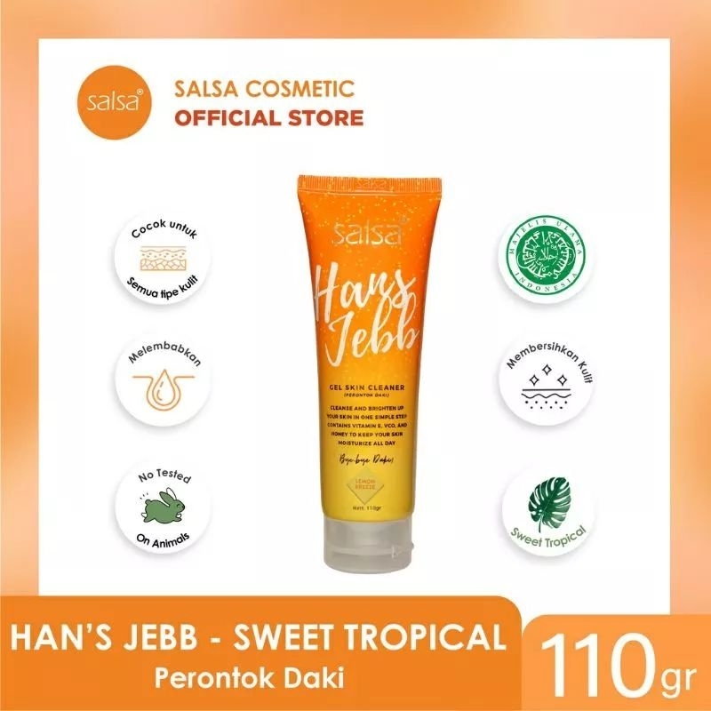 Jual SALSA HANS JEBB GEL SKIN CLEANSER (NNSHOP) | Shopee Indonesia