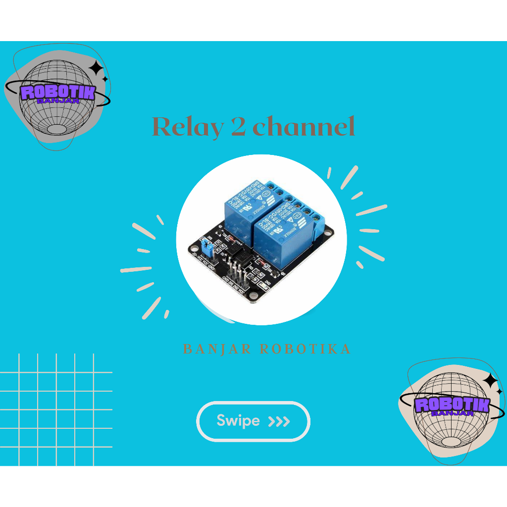 Jual Relay 2 Channel 5V for Arduino Project - Control Power with ...