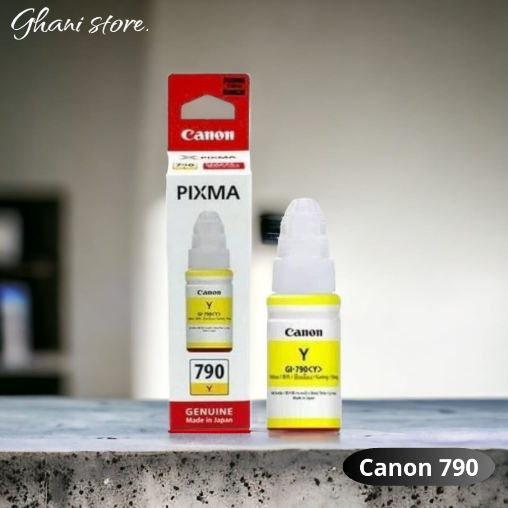 Jual Tinta Canon Gi 790 Yellow original 100% | Shopee Indonesia