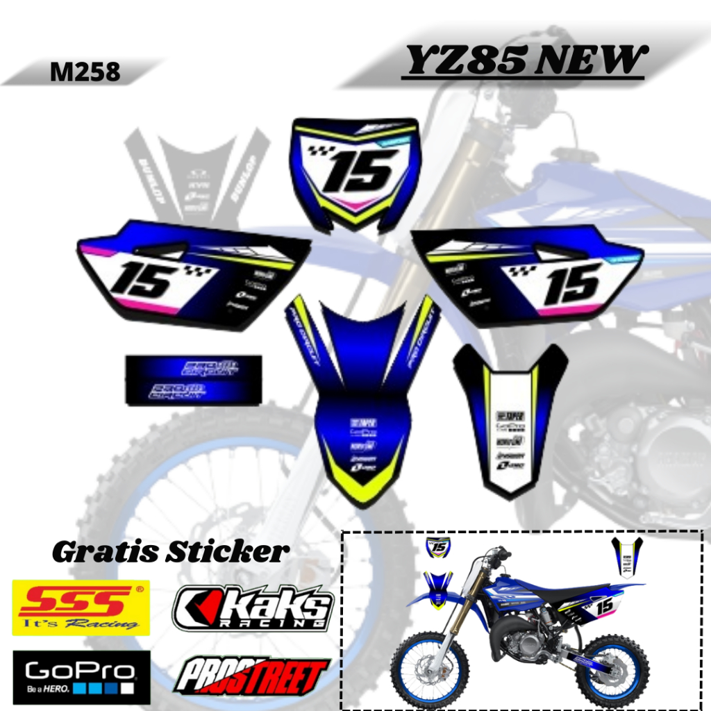Jual Lis Striping Sticker Variasi Aksesoris List Stiker Pelindung Body ...