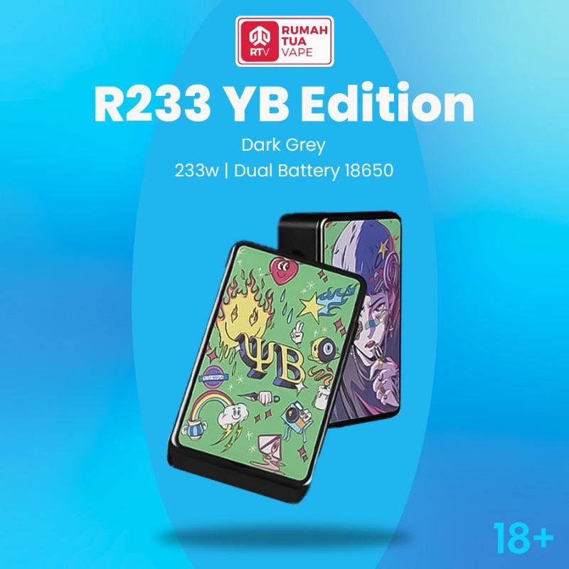 Jual HOTCIG R233 X YB ARAP AUTHENTIC 100℅ GUARANTEE | Shopee Indonesia