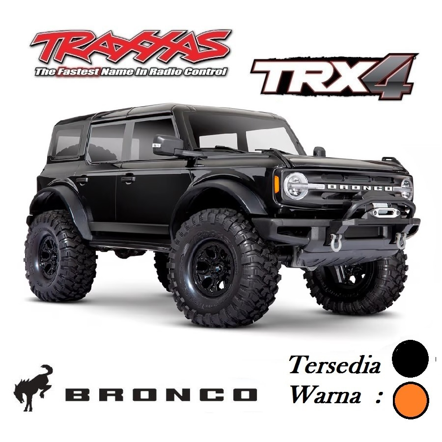 Jual Traxxas TRX4 TRX-4 2021 Ford Bronco 1/10 4X4 Trail Truck RTR Rc Car Rock Crawler Adventure ...