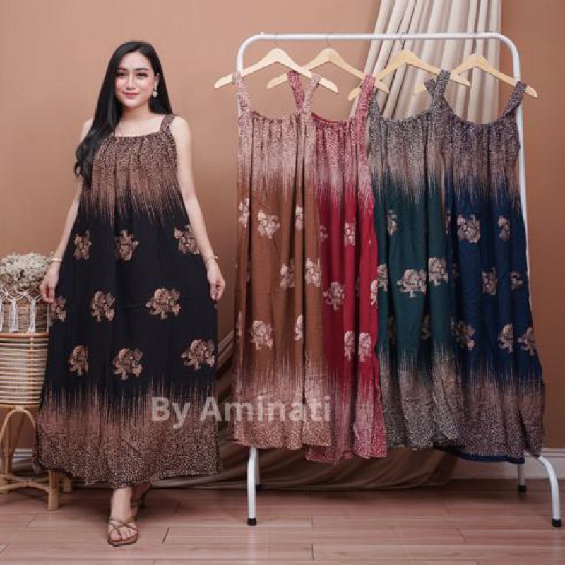 Jual Daster Longdres Kekinian Busui Jumbo Daster Ibu Muda Big Size ...