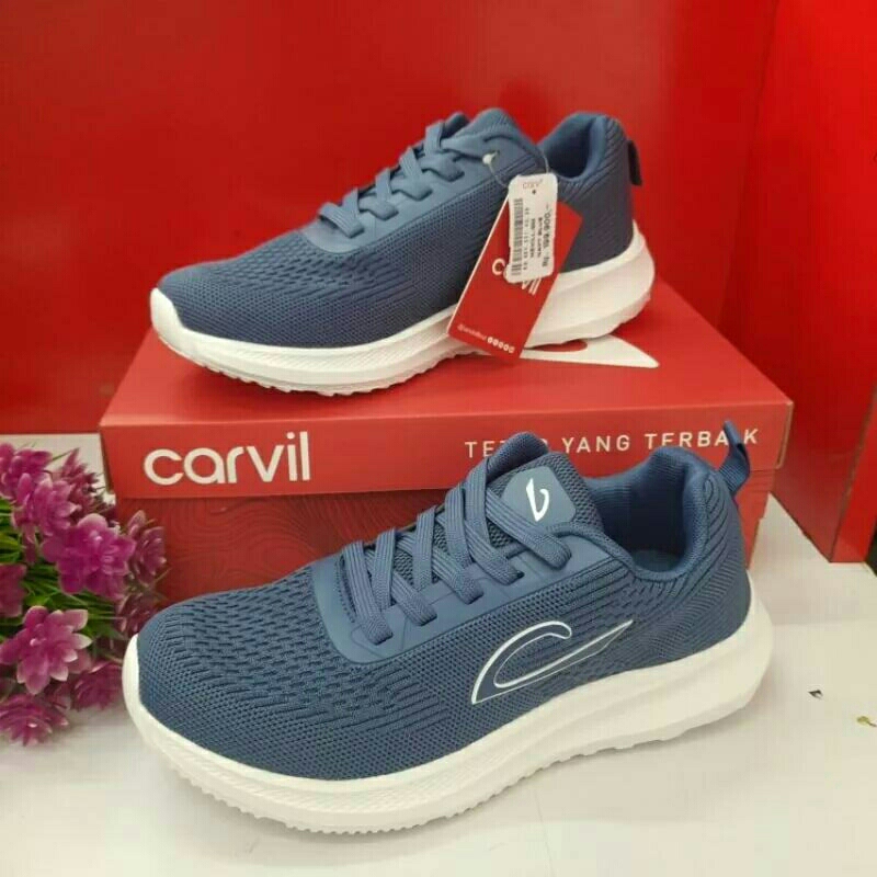 Jual Sepatu Carvil Nevill Warna Navy Blue | Shopee Indonesia
