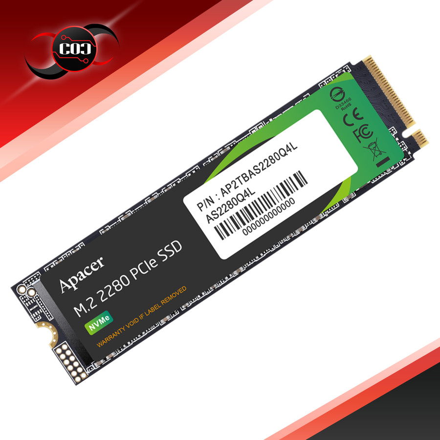 Jual Apacer AS2280Q4L 512GB M.2 PCIe Gen4 x4 SSD | Shopee Indonesia