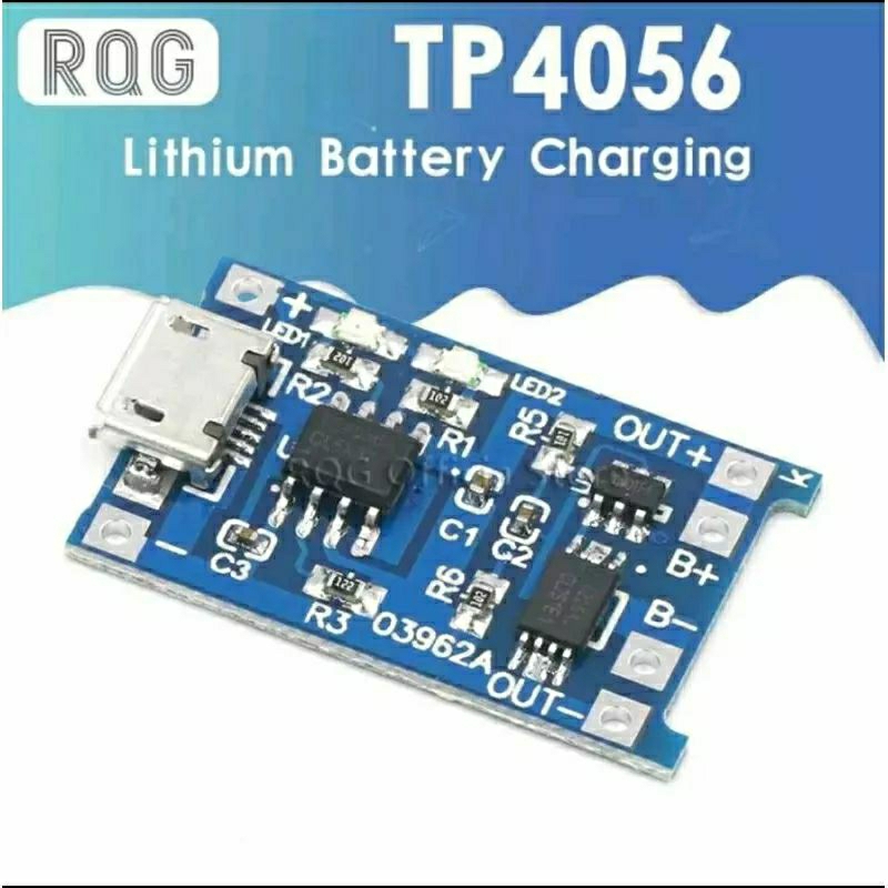 Jual TP4056 Charger Modul Kit Charging Baterai Li ion | Shopee Indonesia