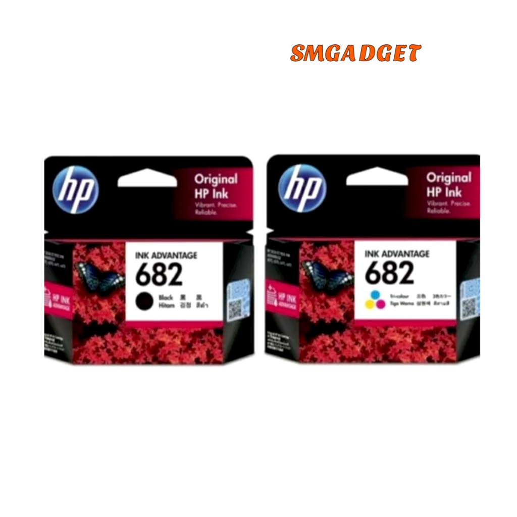 Jual Tinta Printer Cartridge Catridge HP 682 original Asli | Shopee ...