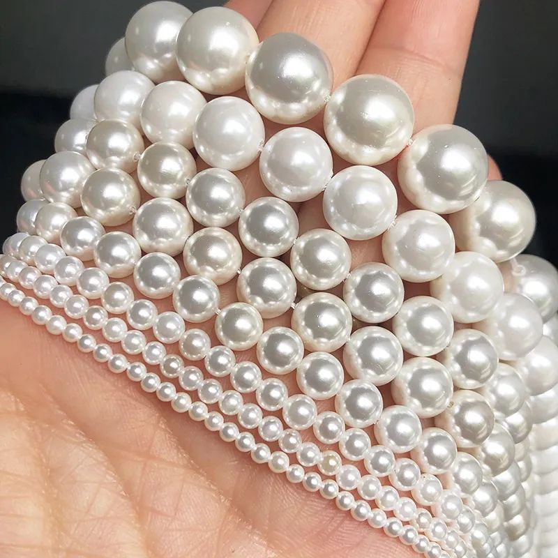 Jual (20 Gram ) Manik Manik Mutiara Ringan Sintetis Putih Mote | Shopee ...