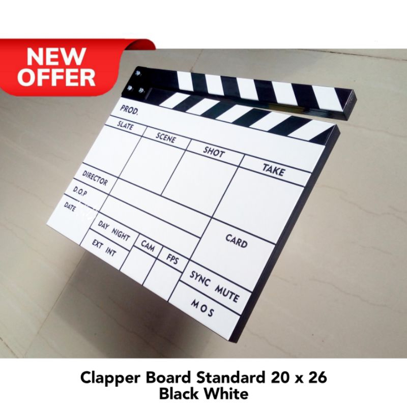 Jual Clapper Board Film Slate | Shopee Indonesia