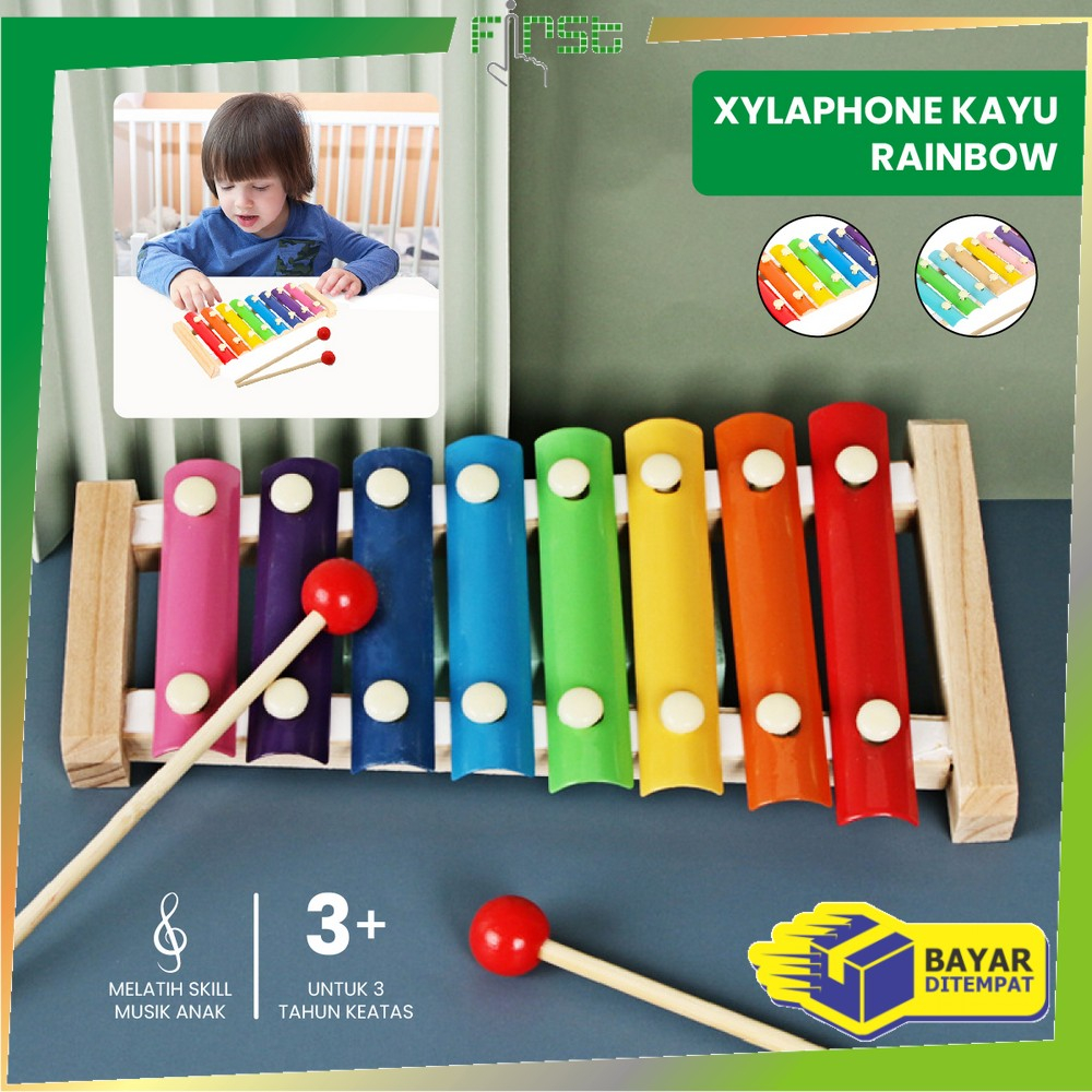 Jual FH-M328 Mainan Kolintang Alat Musik Pukul Anak Xylaphone Kayu ...