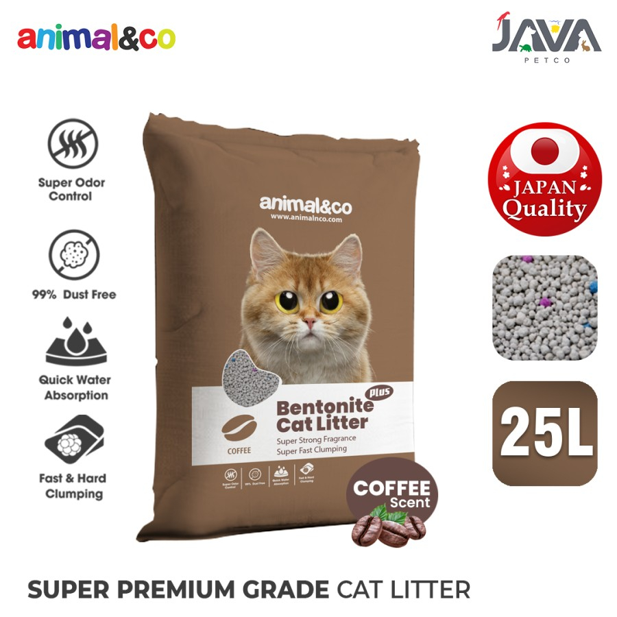 Jual AnimalNco Premium Cat Litter Bentonite Pasir Kucing Gumpal Wangi ...