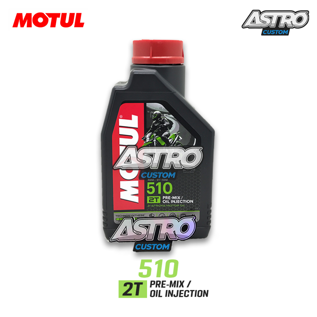 Jual Oli Samping Motul 2T 510 Pre-Mix / Oil injection 1L Powerlube Oli ...