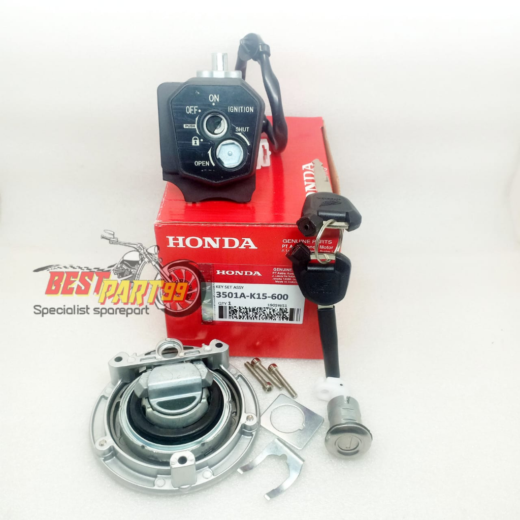 Jual Kunci Kontak keys Set honda CB150R NEW LED 35010-K15-920 ...
