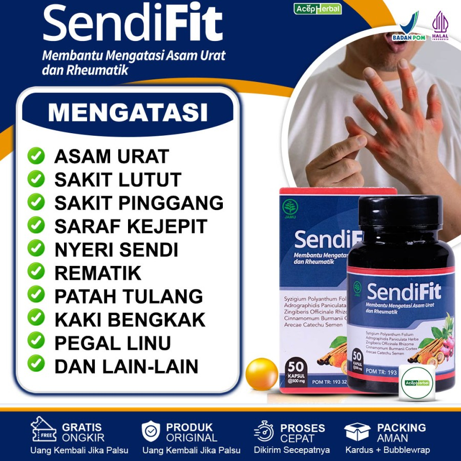 Jual OBAT RADANG SENDI | OBAT NYERI SENDI DENGAN SENDIFIT | Shopee ...