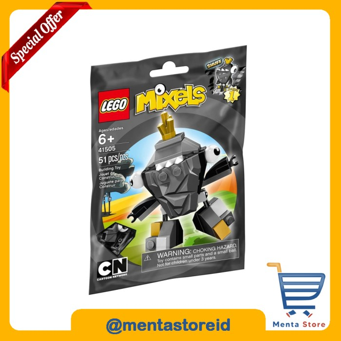Jual LEGO 41505- Mixels - Mixels Series 1 Myke Shuff | Shopee Indonesia