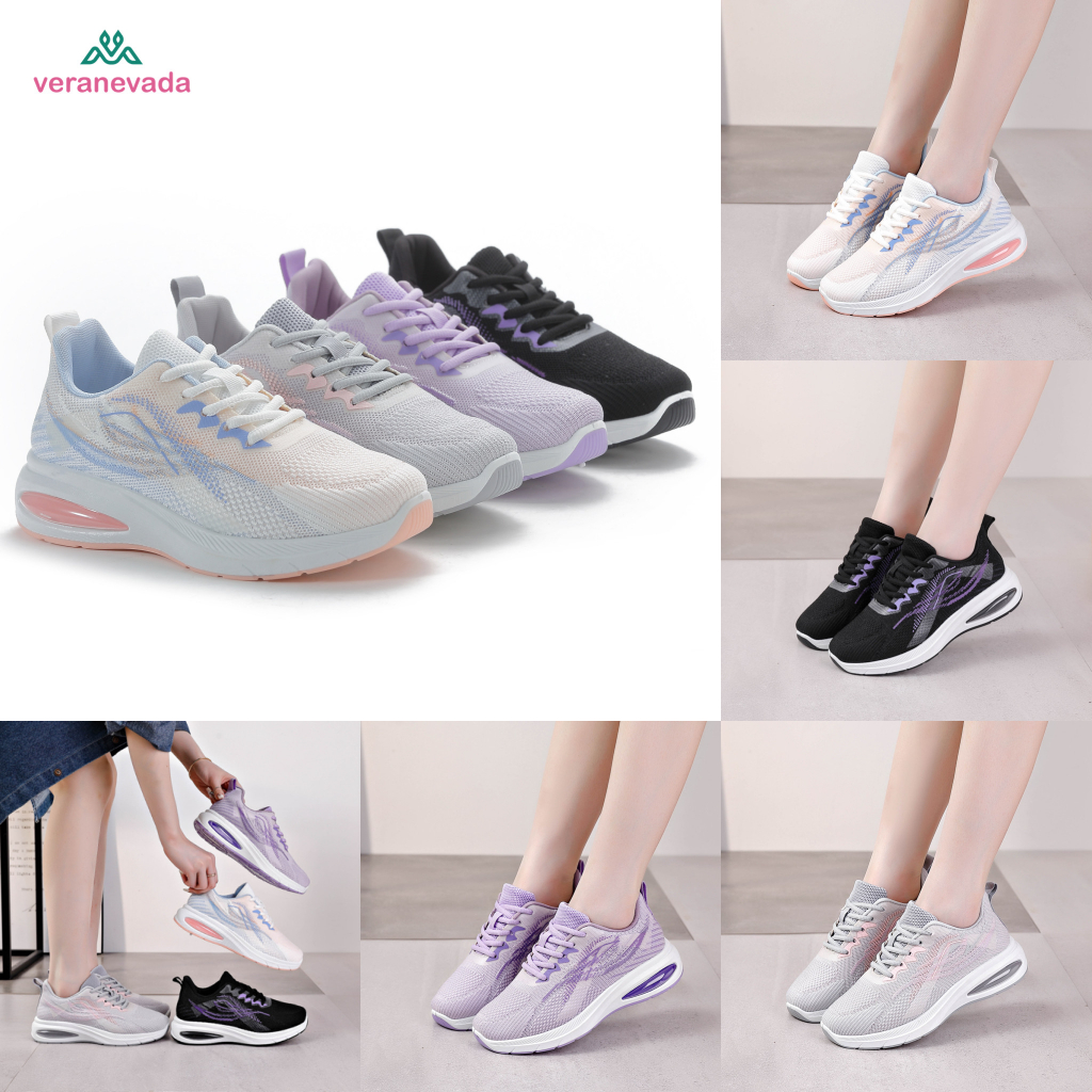 Jual Vera Nevada Sepatu Sneakers Wanita Sport Shoes A55 | Shopee Indonesia