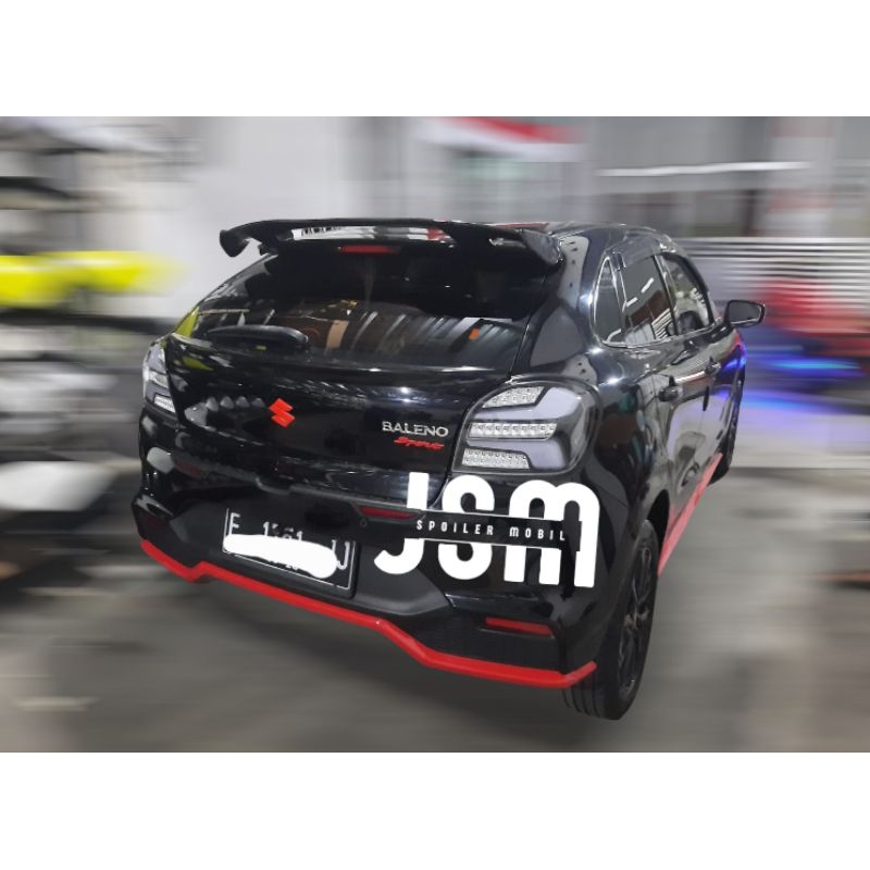 Jual Spoiler Suzuki Baleno Mugen Universal Bahan Plastik ABS | Shopee ...