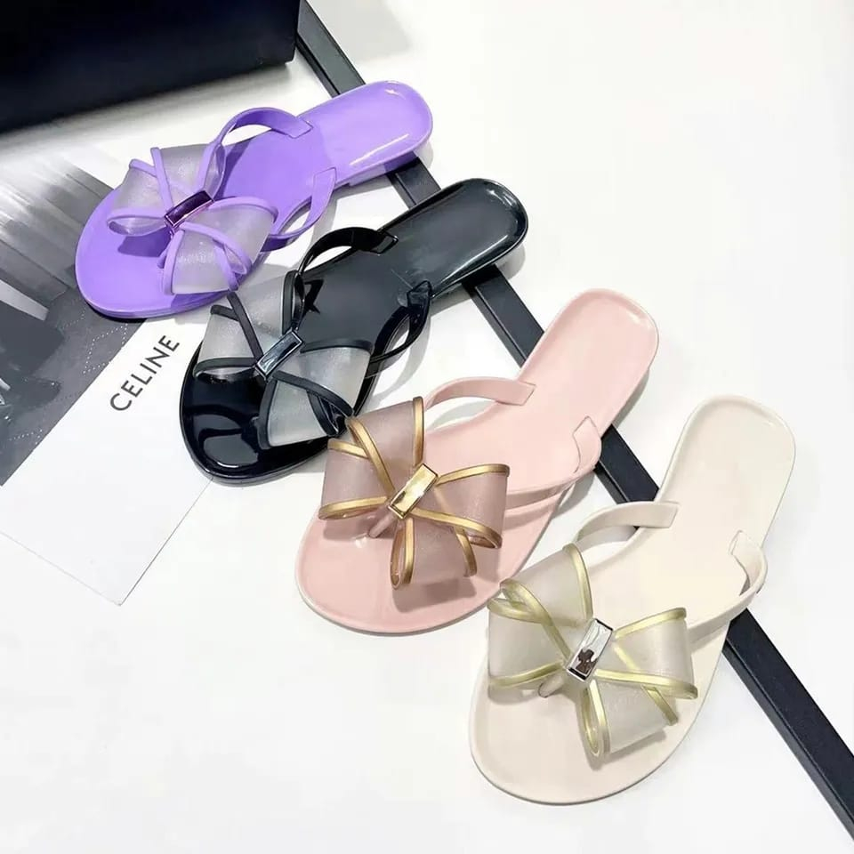 Jual Sendal Wanita Jelly Pita Kado Sendal Fashion Cewe New AX | Shopee ...