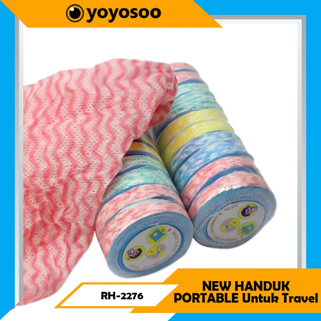 Jual NEW HANDUK PORTABLE Terkompresi Universal Warna-Warni Untuk Travel ...