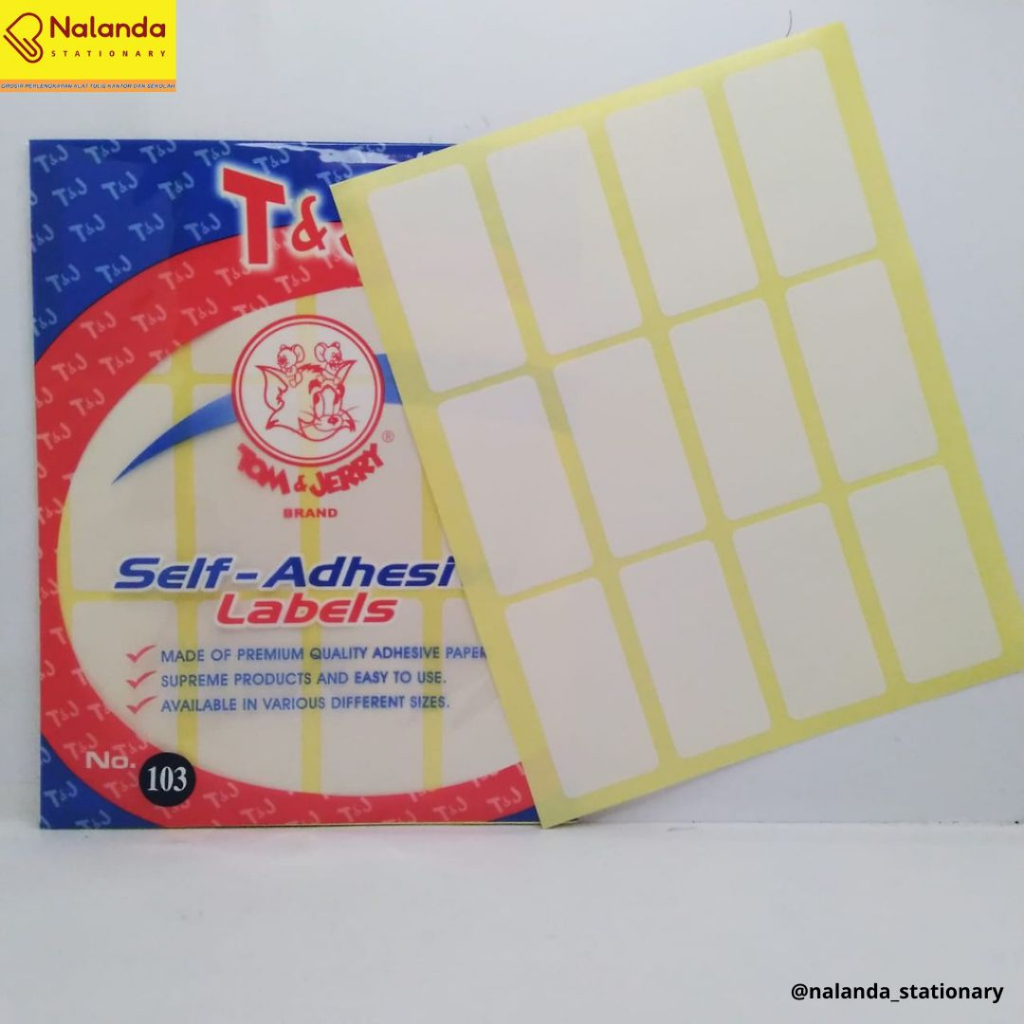 Jual Sticker Stiker Label Tom and Jerry No 103 - Sticker Stiker Label ...