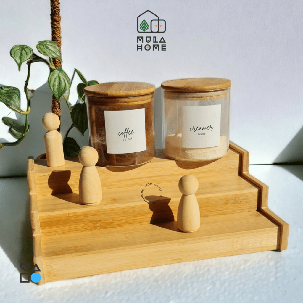 Jual STALL - 3 Tier Bamboo Spice Rack - Rak Kayu Bambu untuk Bumbu ...