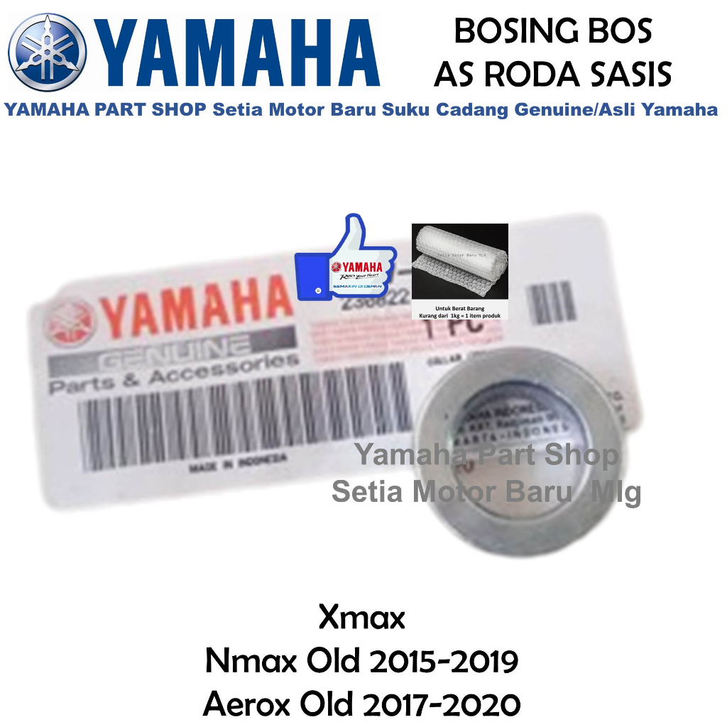 Jual Bosing Bos As Roda Sasis Aerox N Max Nmax Old Xmax Asli Yamaha ...
