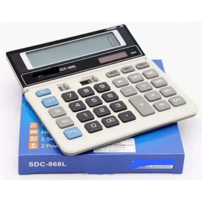 Jual Kalkulator Citizen SDC 868 L Kalkulator 12 Digit free Batrai ...