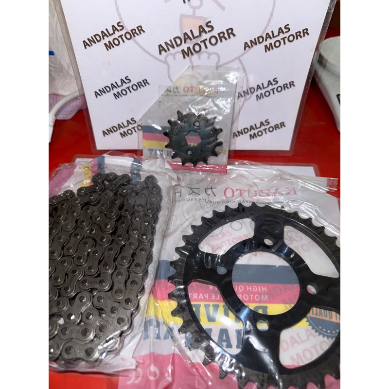 Jual GEAR GIR SET GIR GIGI PAKET smash smash new shogun shogun 110 shogun125 shogunsp | Shopee ...