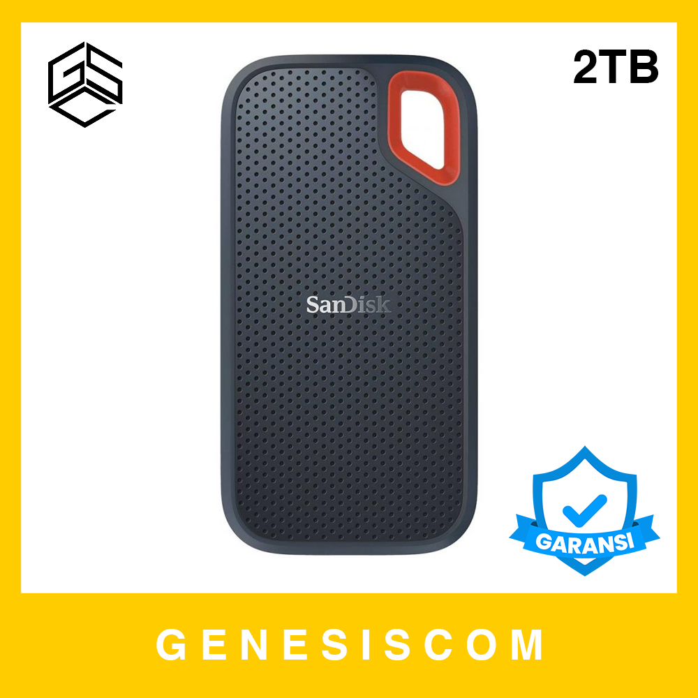 Jual SSD SANDISK Extreme 2TB E61 Portable V2 1050 MB/s USB 3.2 Type C - External Drive Garansi ...