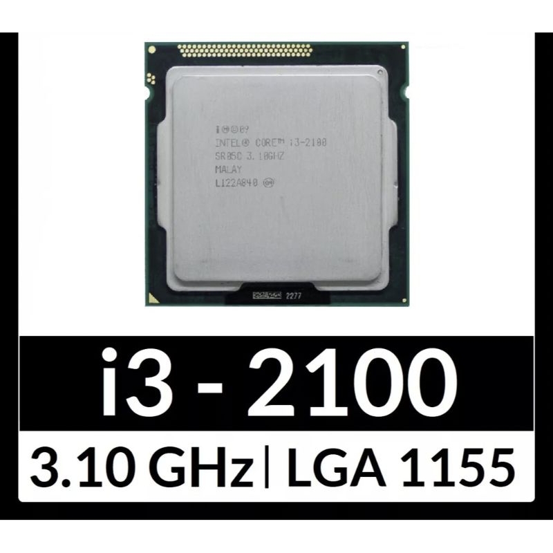 Jual PROCESSOR CORE I3 2100 3.1GHZ GEN2 LGA 1155 | Shopee Indonesia