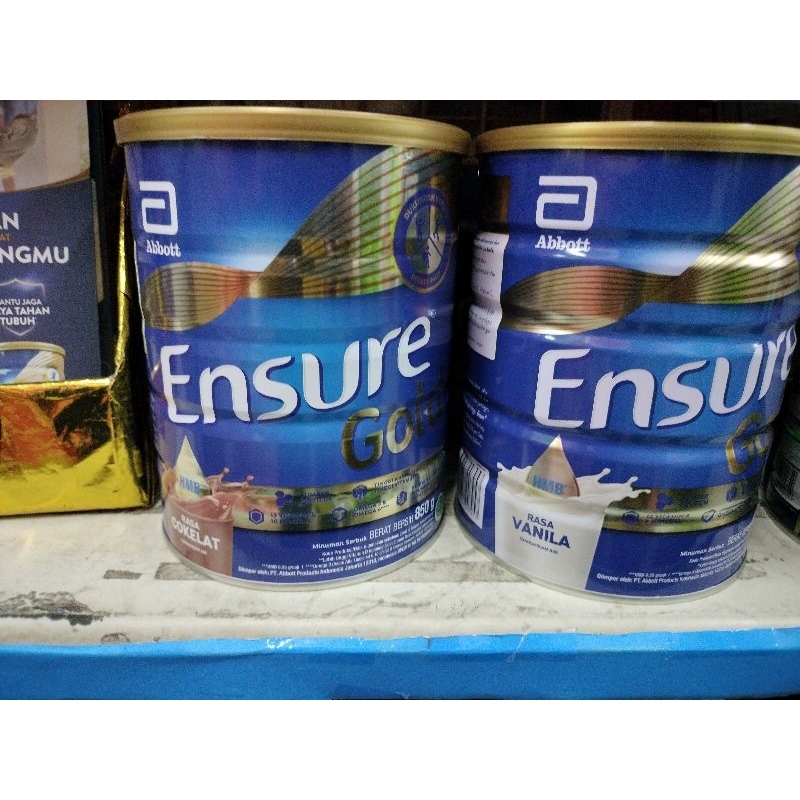 Jual ENSURE GOLD VANILA 850gr (exp 10-2025) | Shopee Indonesia