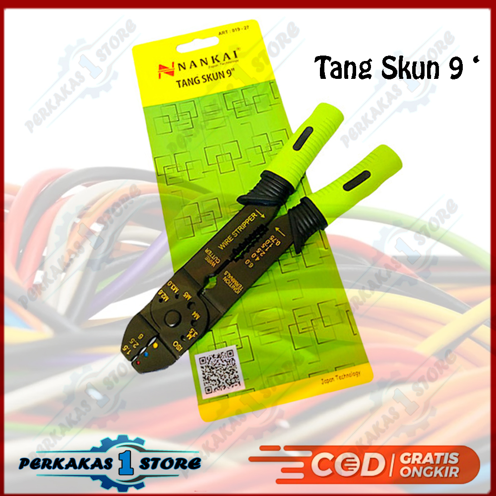 Jual Nankai Tang Crimping Tool 9 inchi / Tang Skun Krimping / Tang ...