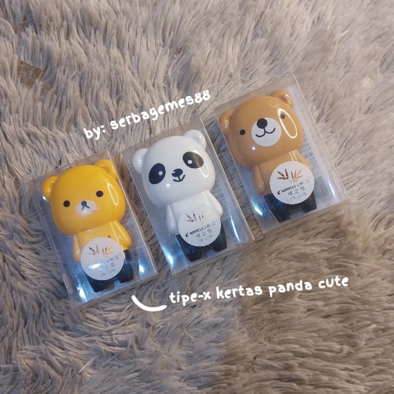 Jual serbagemes88 - Correction Tape Panda Cute / Tipe ex / Tipe-x ...
