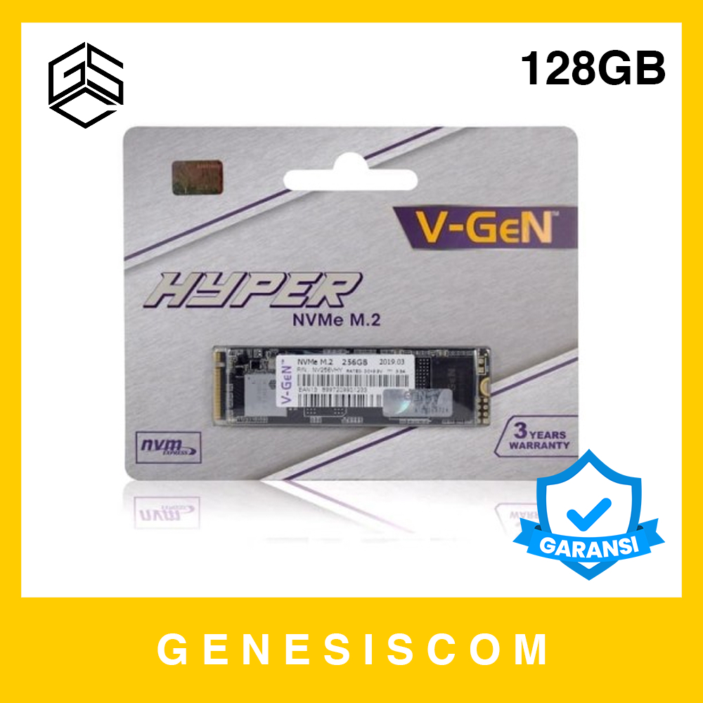 Jual SSD VGEN Hyper 128GB M.2 NVME PCIe Gen3 x4 2280 V-Gen V Gen M2 Drive Disk Ori | Shopee ...