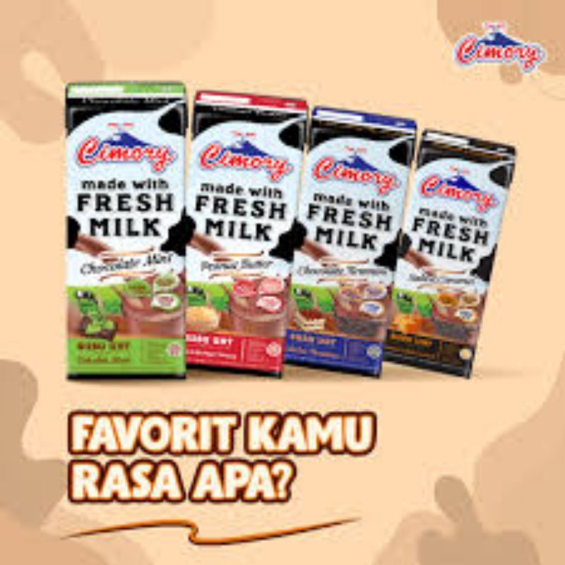 Jual Cimory Susu UHT Susu Sapi Berkualitas Dengan Rasa 1liter | Shopee ...