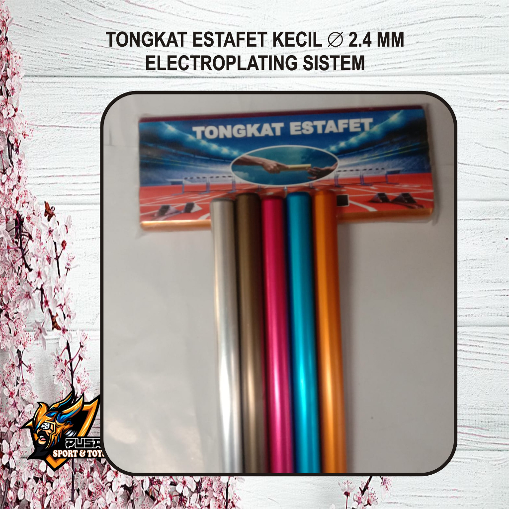 Jual Tongkat Estafet / Stik Lari Electroplatting Sytem | Shopee Indonesia