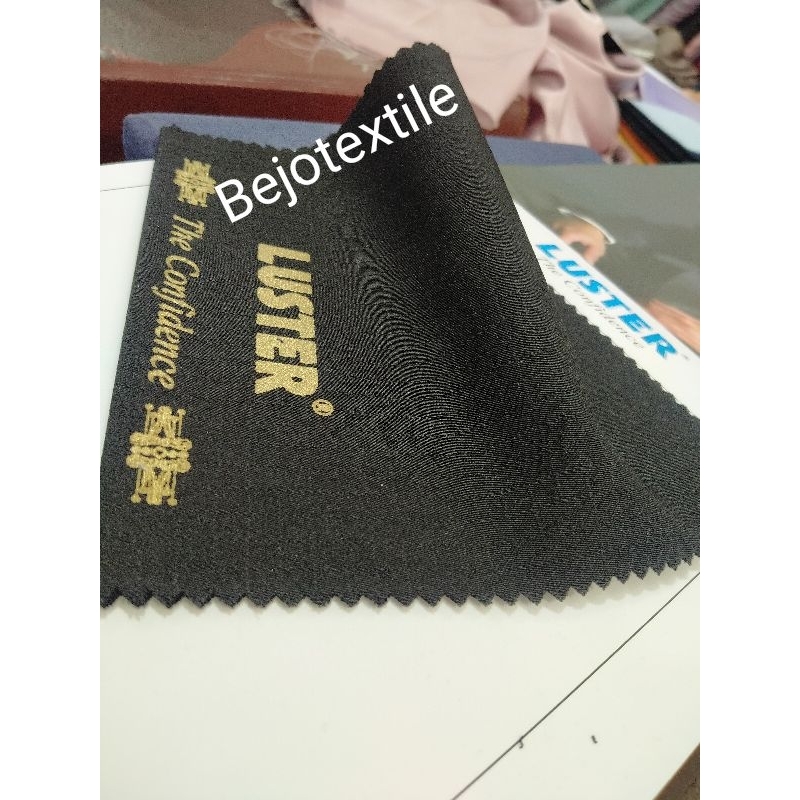 Jual kain luster kotak hitam bahan Pdl kemenkumham polsuspas | Shopee ...