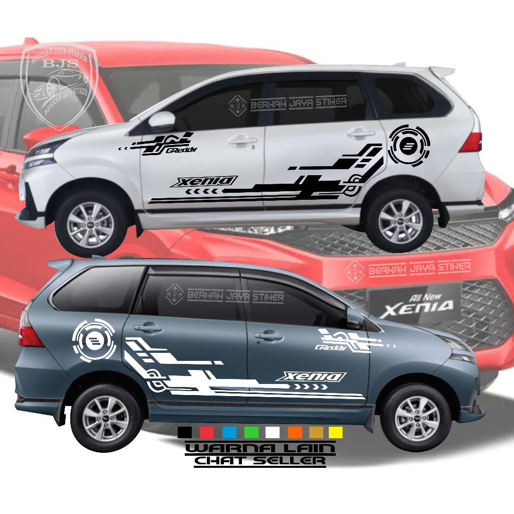 Jual STIKER MOBIL XENIA STCIKER CUTTING MOBIL DAIHATSU XENIA DELUX ...