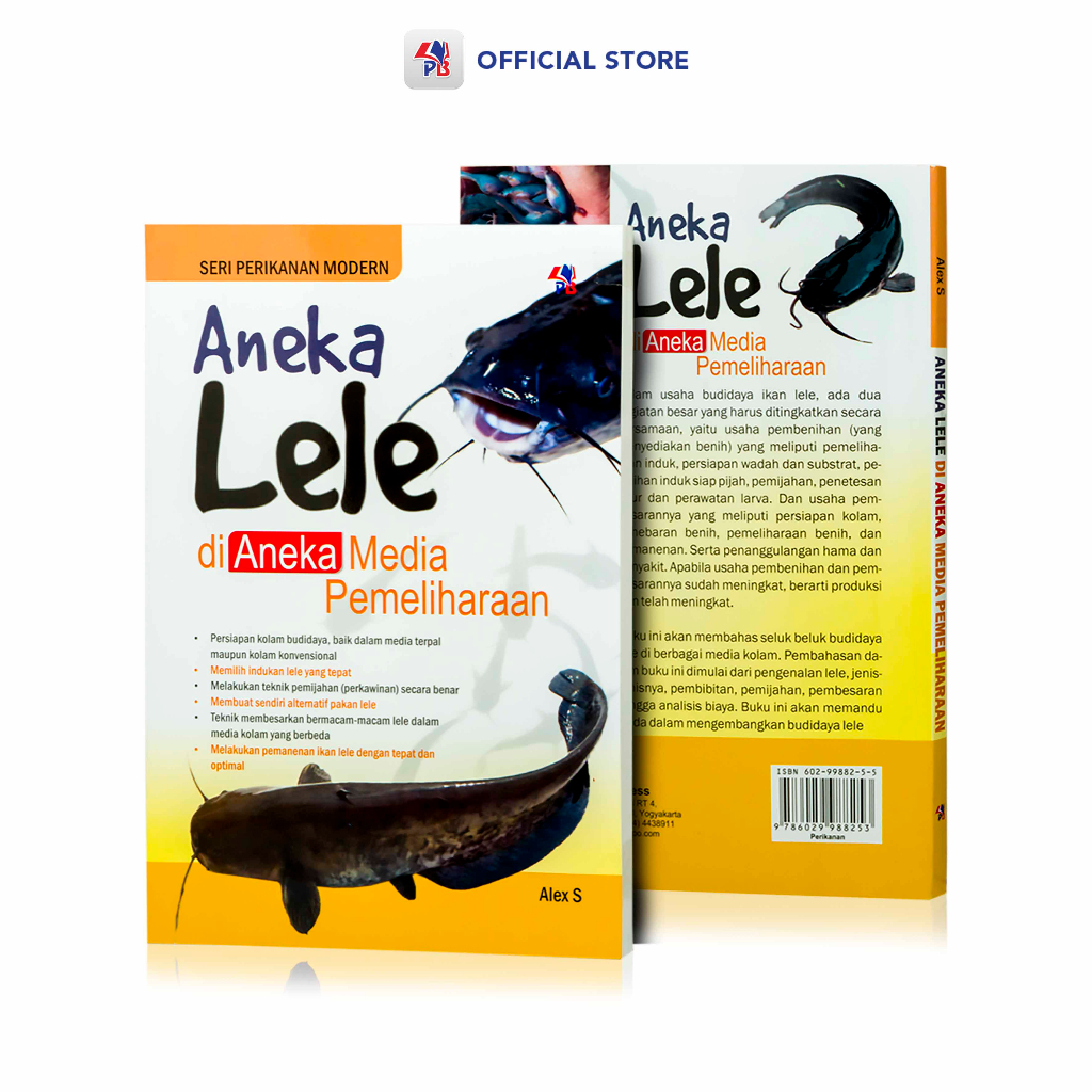 Jual Buku Perikanan Budidaya Aneka Lele Di Aneka Media Pemeliharaan