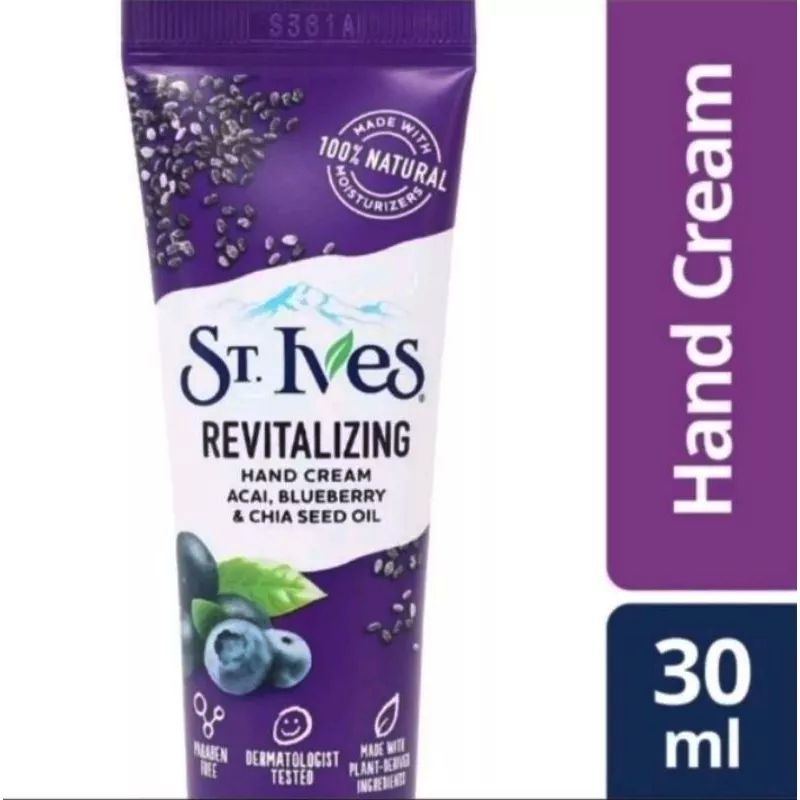 Jual ST. ives Hand Cream 100% Natural Moisturizers ALL VARIANT 30ML ...
