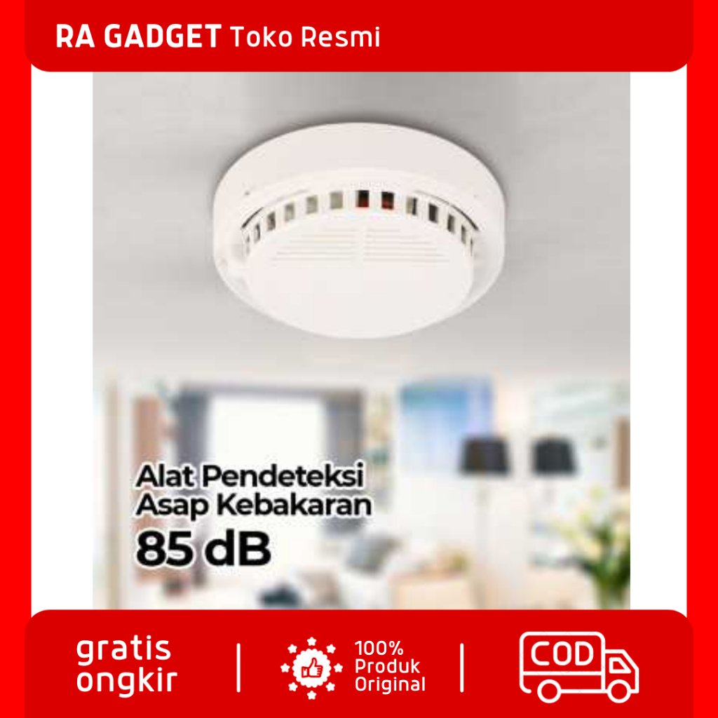 Jual Gas Detector Alat Pendeteksi Asap Kebakaran Keamanan Rumah ...