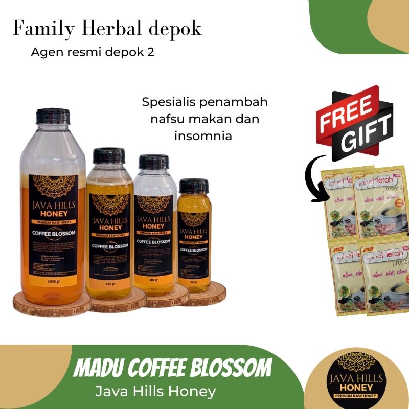 Jual Java Hills Honey Madu Murni Coffee Blossom | Shopee Indonesia