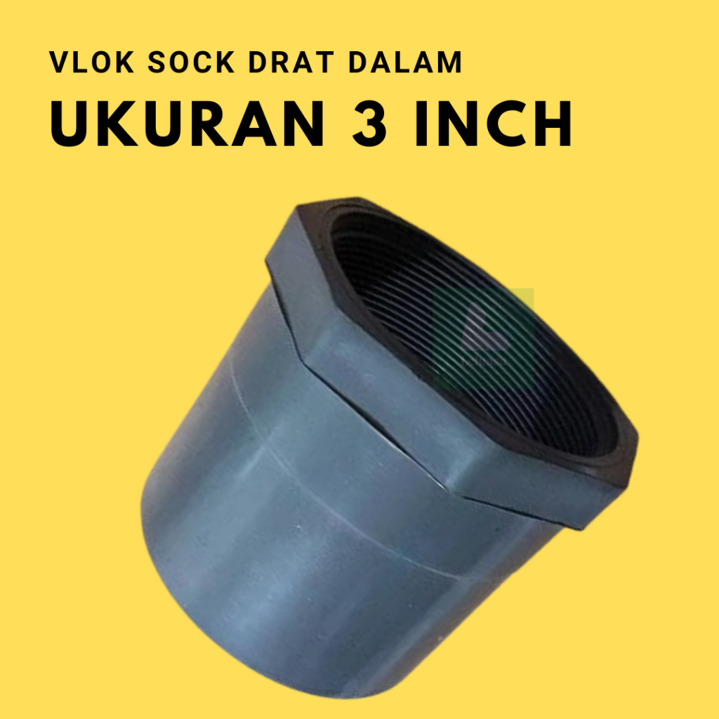 Jual Vlok Sock Vloksok Pipa Paralon Besar Drat Dalam Pvc Ukuran 3 Inch ...