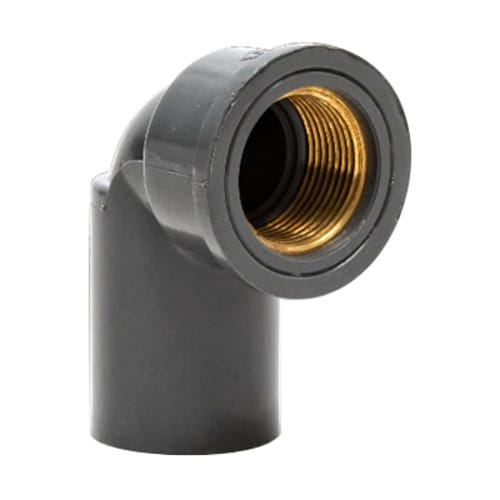 Jual Sambungan Pipa Air 1/2" inch Elbow Knee Knie Drat Dalam Kuningan Sambungan Pipa PVC ...