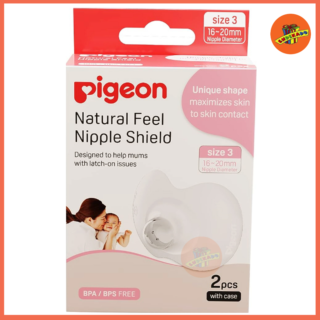 Jual PIGEON Natural Fit Silicone Nipple Shield | Pelindung Puting ...