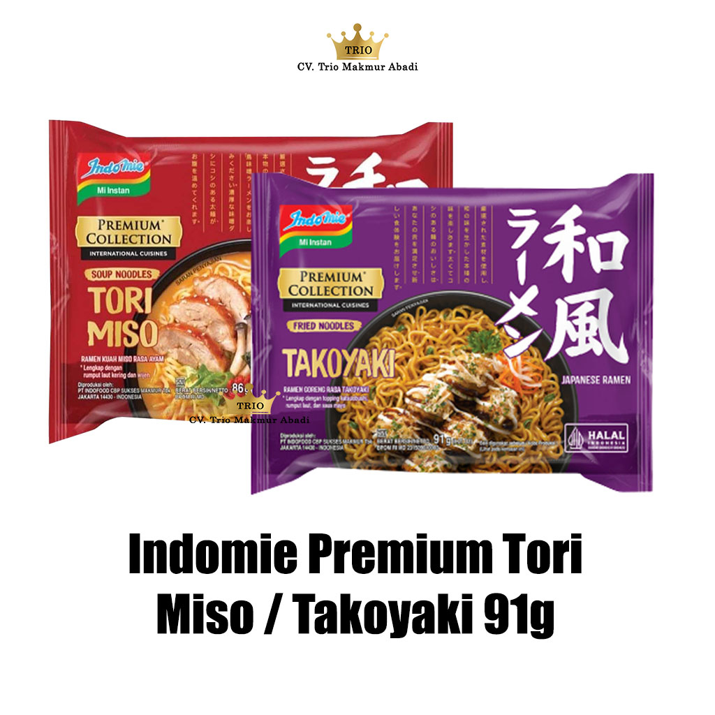 Jual Indomie Premium Tori Miso / Takoyaki 91g | Shopee Indonesia
