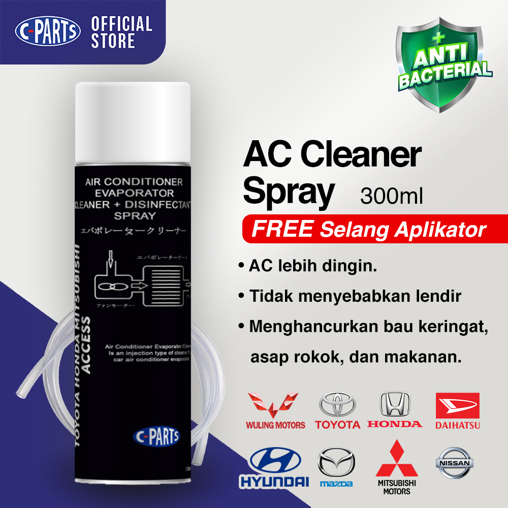 Jual C-PARTS AC Cleaner Access / Pembersih AC Mobil + Disinfectan ...