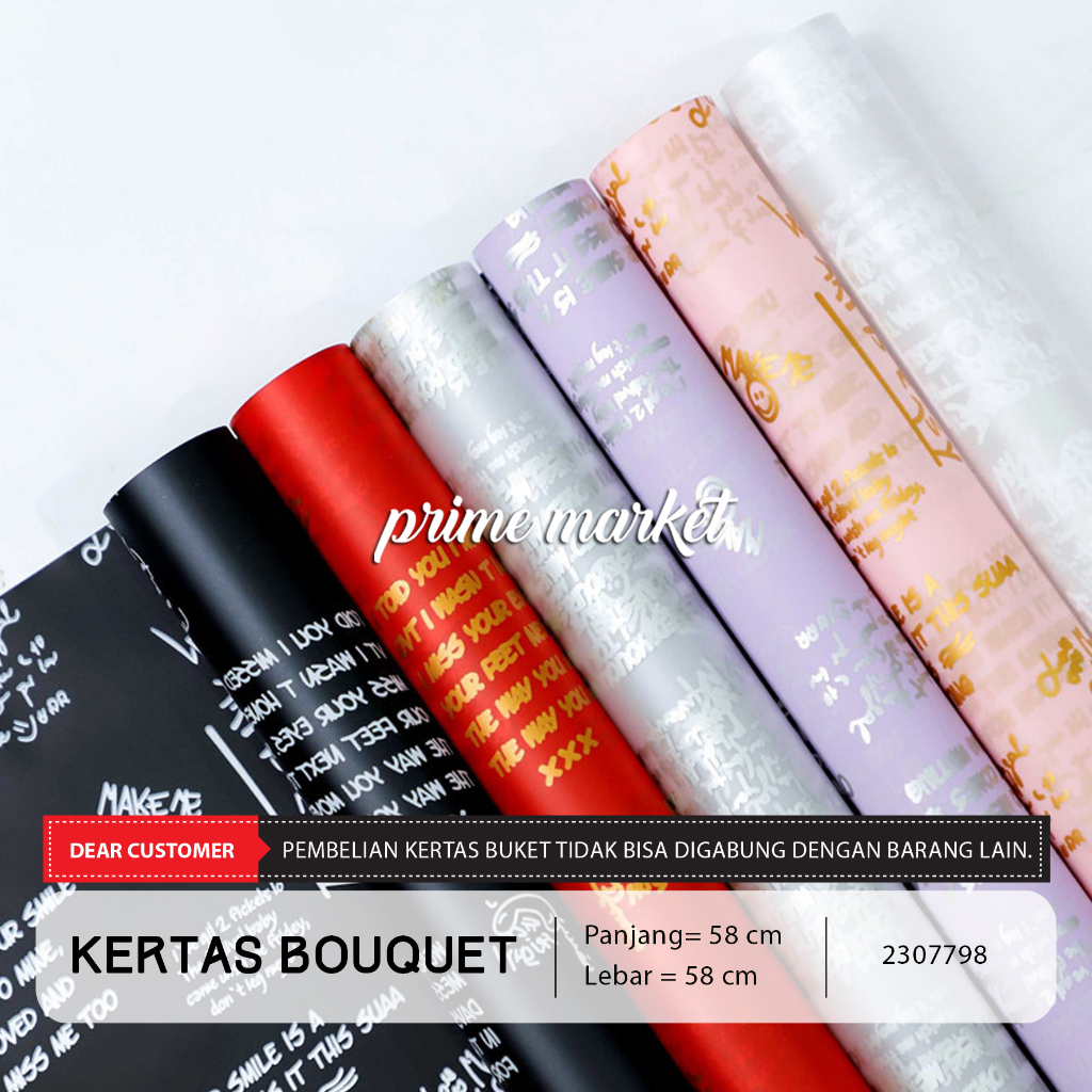 Jual Kertas Buket Bunga Kertas Cellophane Kertas Bunga Buket Flower ...